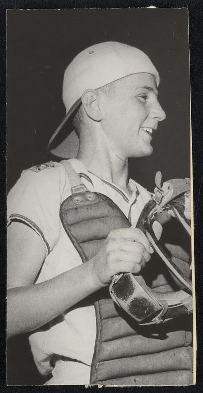 Saturday for Newton West. Center is Bob Maher was caught and was ...