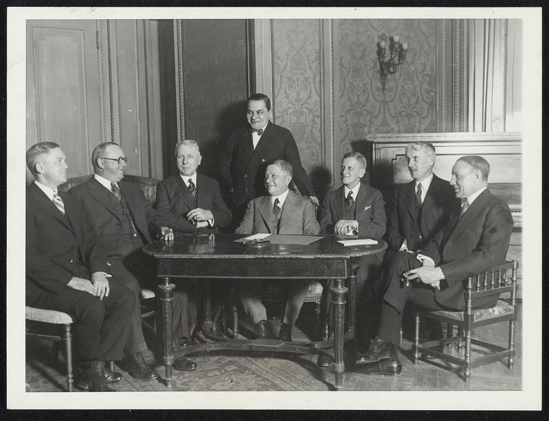 National League Baseball magnates at the Waldorf-Astoria for their ...
