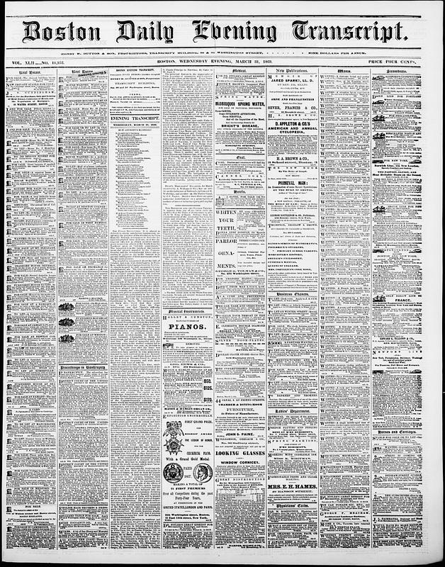 Boston Daily Evening Transcript - Digital Commonwealth