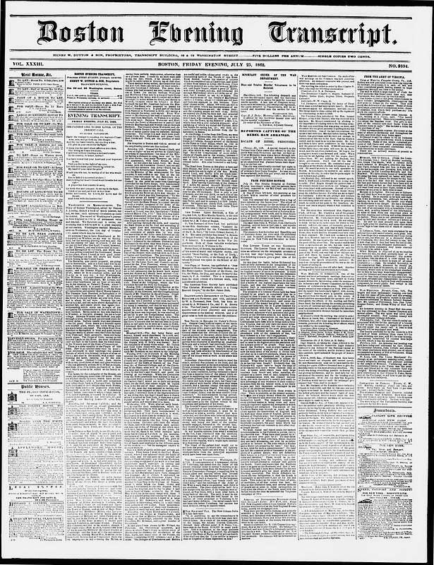 Boston Evening Transcript - Digital Commonwealth