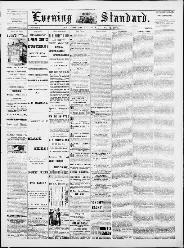 Evening Standard. June 12, 1879 - Digital Commonwealth