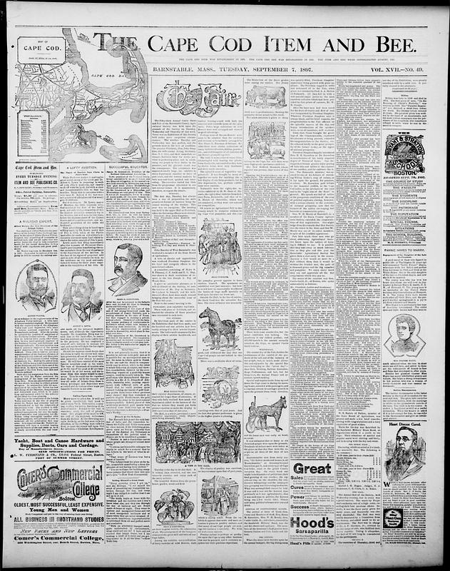The Cape Cod Item and Bee. September 07, 1897 - Digital Commonwealth
