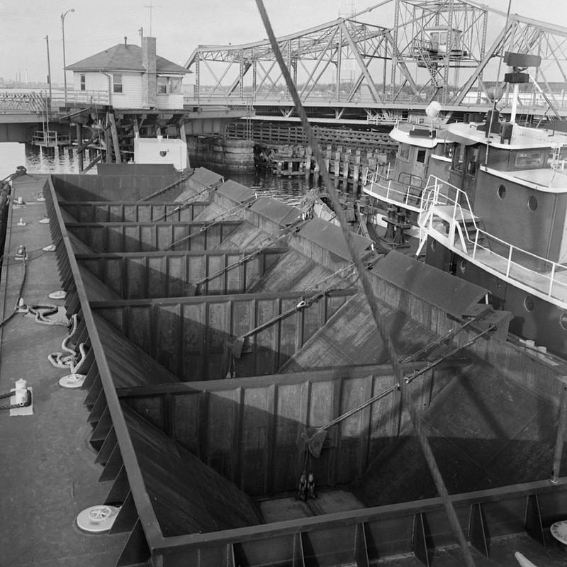 Barge Built by Ed Sanchez, New Bedford - Digital Commonwealth