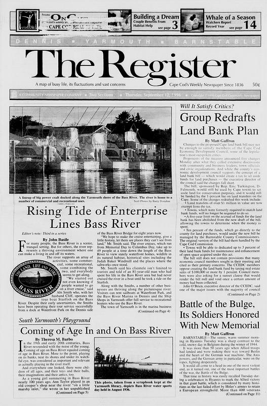 The Register. September 12, 1996 - Digital Commonwealth