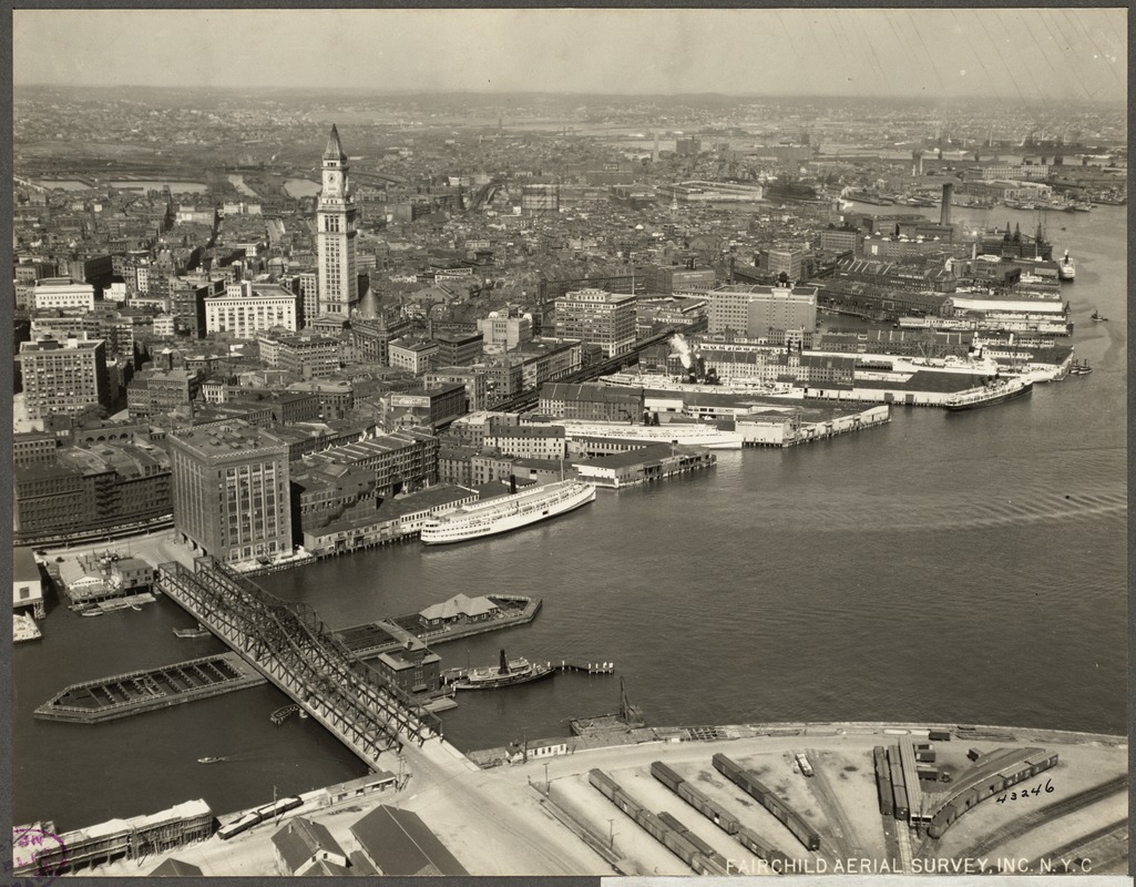 Boston. Waterfront - Digital Commonwealth