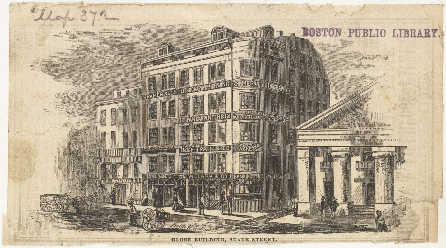 Globe Building, State Street - Digital Commonwealth