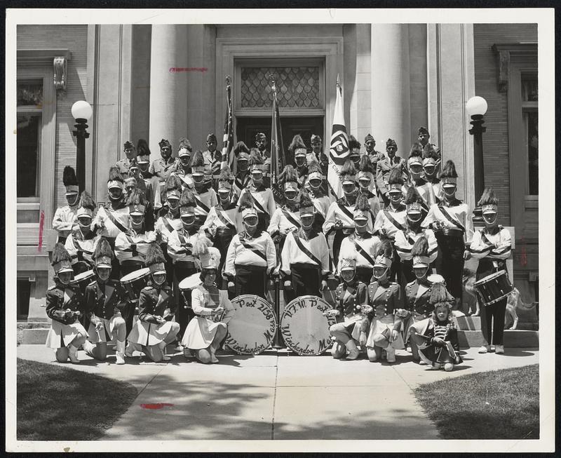 Lt. Frederick W. White VFW drum & bugle corps of Winchendon - Digital ...