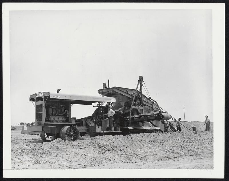 Aids in Low Cost Housing Heavy machinery used for grading and other ...