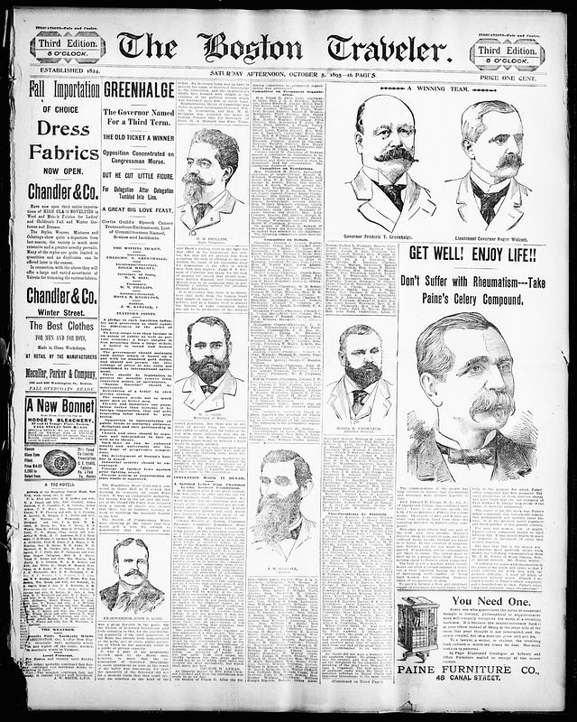 The Boston Traveler. October 05, 1895 - Digital Commonwealth