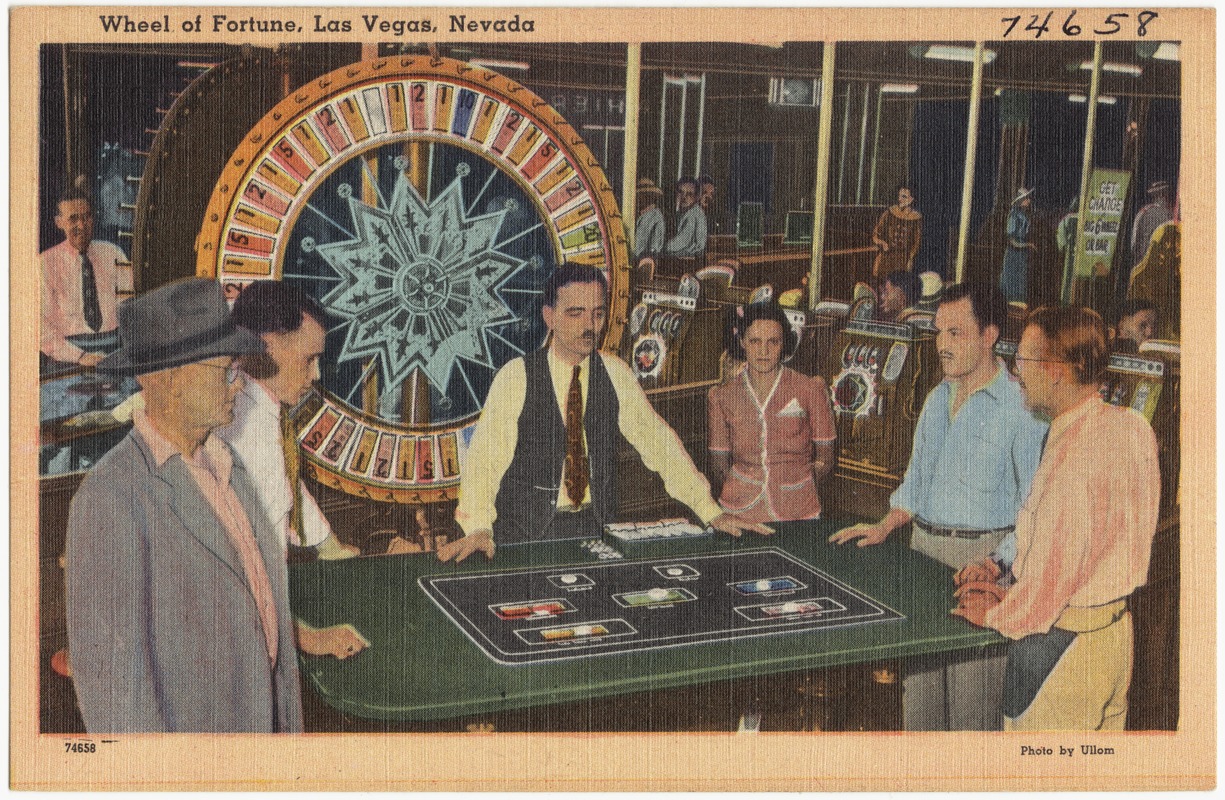 Wheel of Fortune, Las Vegas, Nevada - Digital Commonwealth