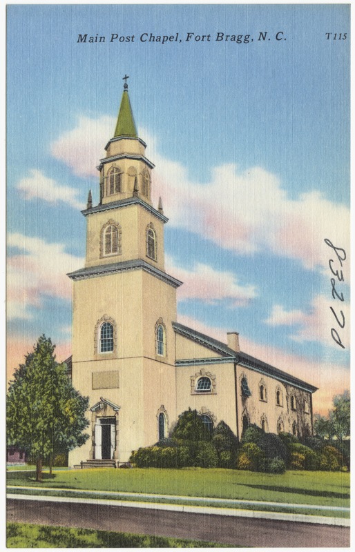 Main Post Chapel, Fort Bragg, N. C. - Digital Commonwealth