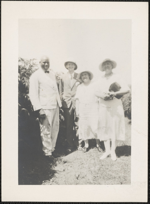 Island of St. Kitts, B. W. Indies. Right to left, Miss Elizabeth O ...