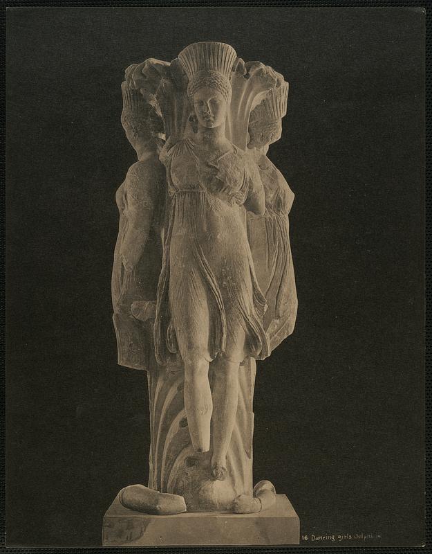 Dancing girls Delphi M - Digital Commonwealth