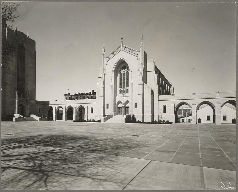 Boston University, Daniel Marsh Chapel, exterior - Digital Commonwealth
