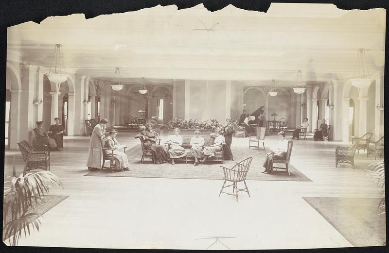Assembly Hall. New Addition. Franklin Square House. Boston. - Digital ...