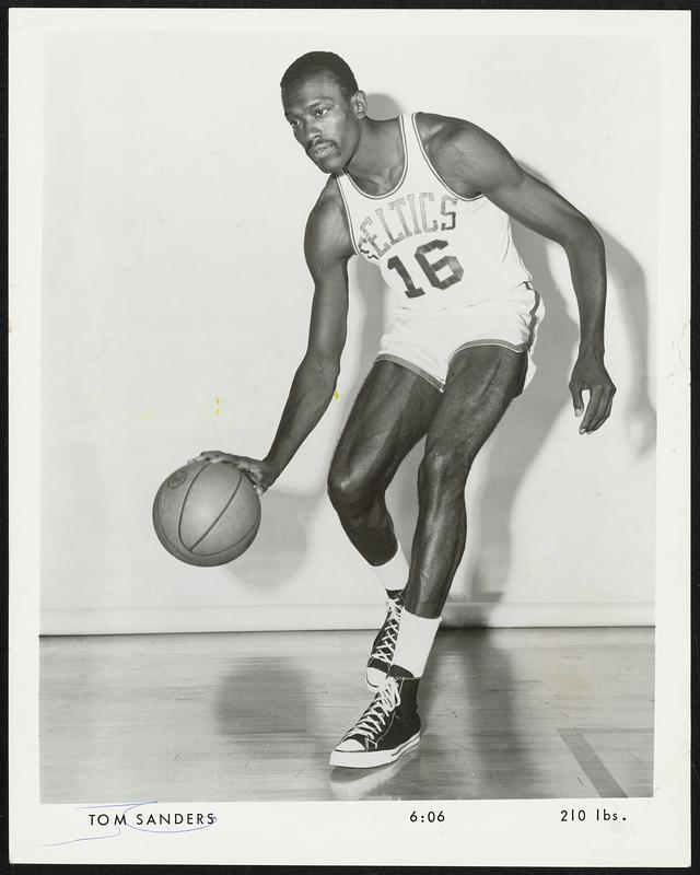 Tom Sanders. 6-06. 210lbs. - Digital Commonwealth