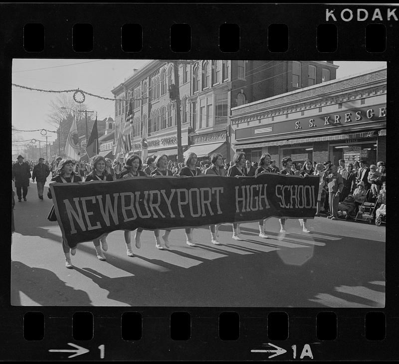Football rally downtown NBPT - Digital Commonwealth
