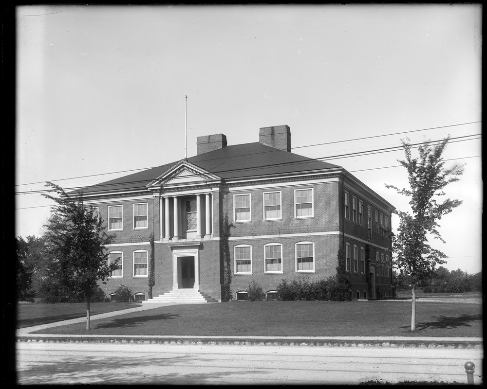 New Talbot School, view from northeast corner - Digital Commonwealth
