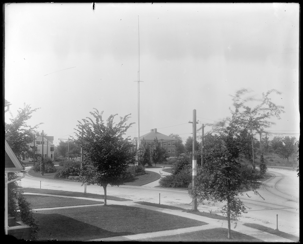 Oval from front window of #12 Talbot Avenue - Digital Commonwealth