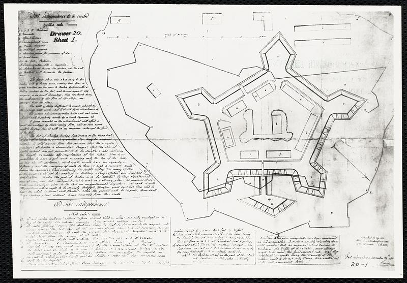 Fort Independence, Castle Island, S. Boston - Digital Commonwealth