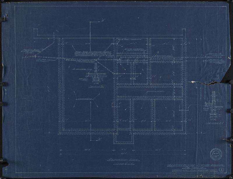 Addition to Fire Station building - Digital Commonwealth