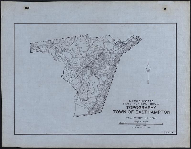 Topography Town of Easthampton - Digital Commonwealth