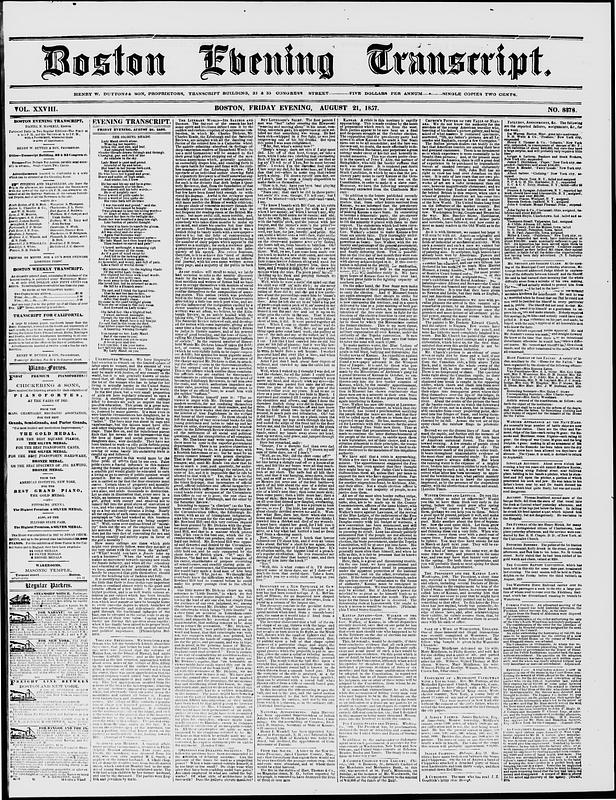 Boston Evening Transcript - Digital Commonwealth