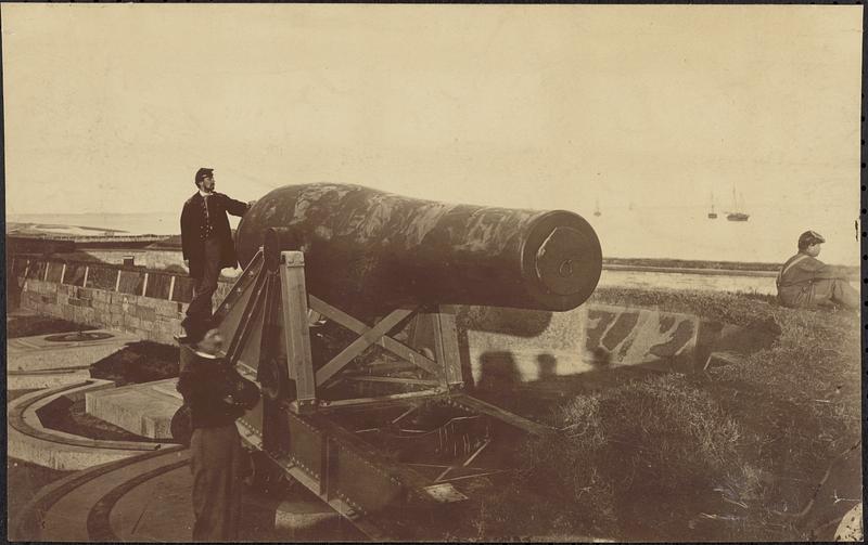 The "Lincoln Gun" at Fortress Monroe, Va., December 3, 1864 - Digital ...
