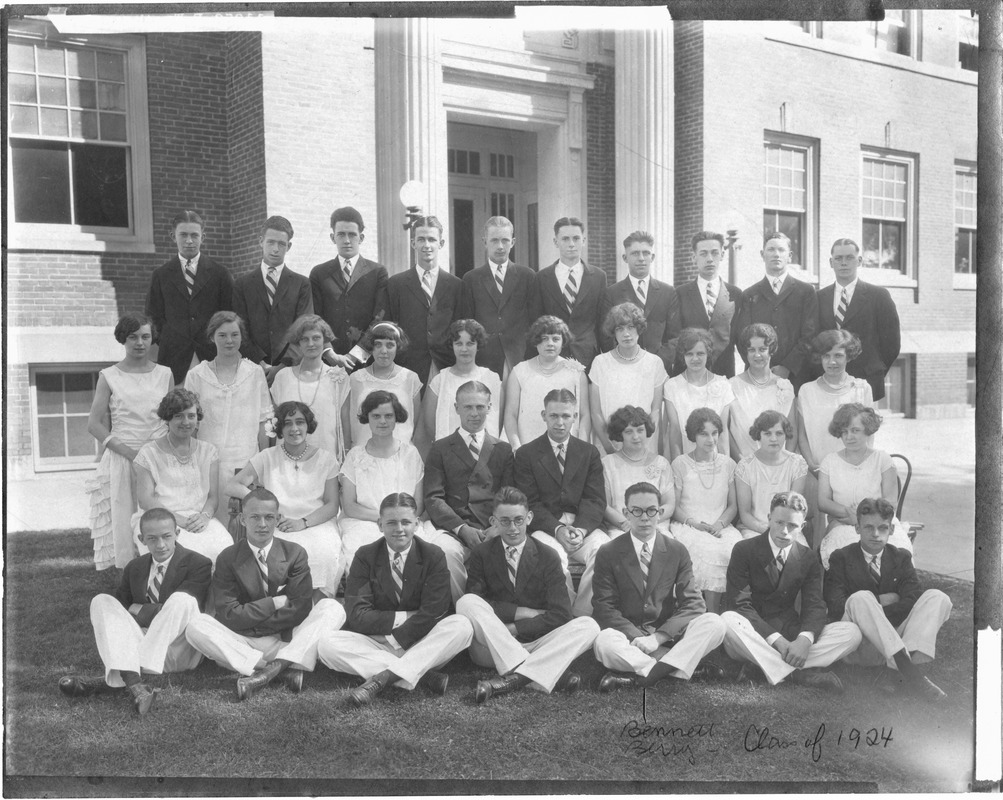 Westborough High School Class of 1924 - Digital Commonwealth