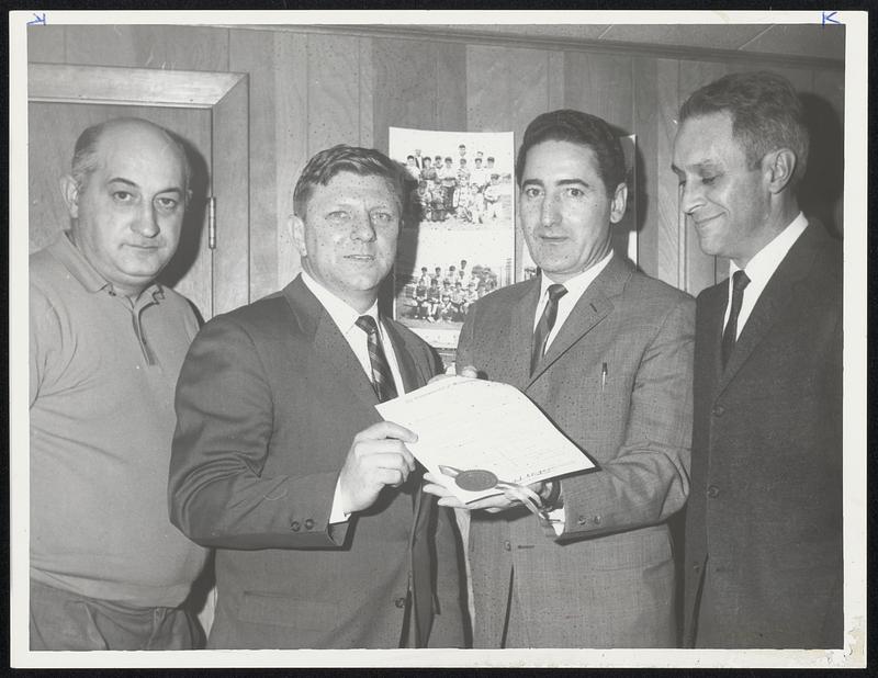 New Officers for the East Boston Little League met last night to plan ...