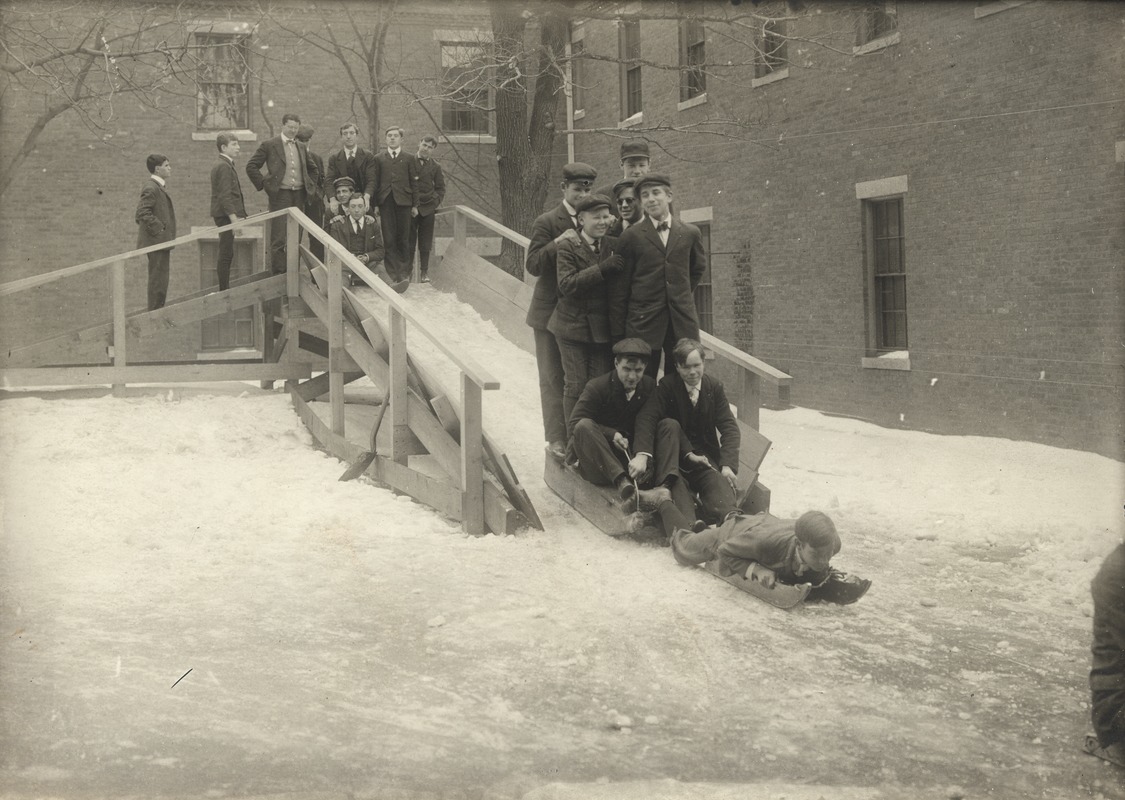 Sledding Ramp - Digital Commonwealth