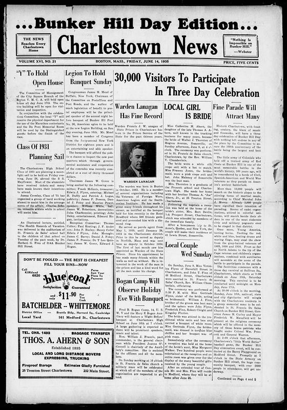 The Charlestown News. June 14, 1935 - Digital Commonwealth