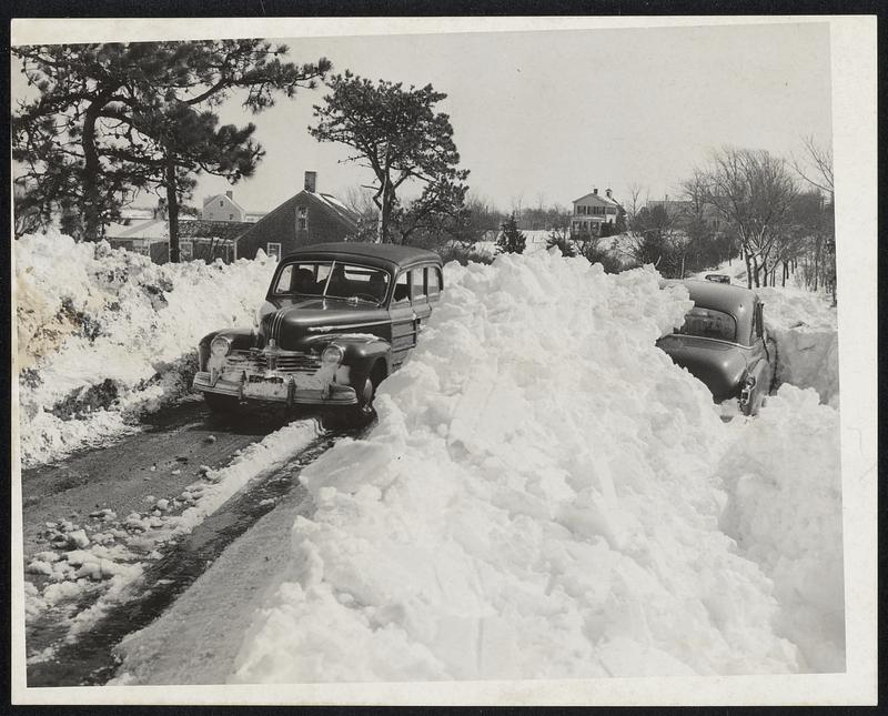 Ape Snow Higher Than Cars -- Typical of every Cape Cod highway and ...