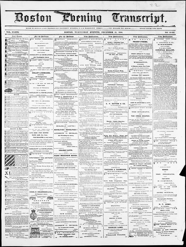 Boston Evening Transcript - Digital Commonwealth