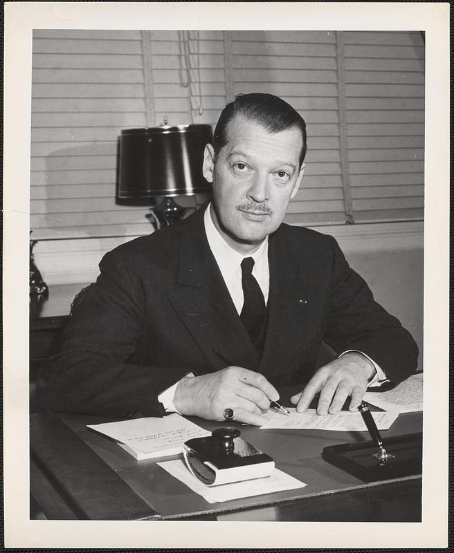 Mark Edwin Andrews, Assistant Secretary of the Navy - Digital Commonwealth