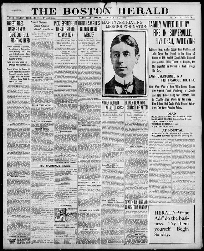 The Boston Herald. August 24, 1907 - Digital Commonwealth