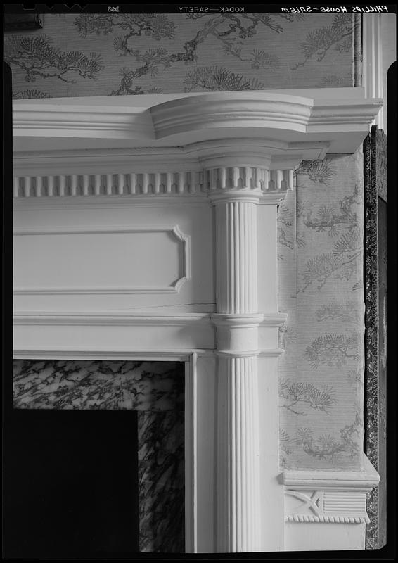 Stephen Phillips House, Salem, mantel detail - Digital Commonwealth