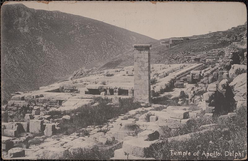 Temple of Apollo, Delphi - Digital Commonwealth