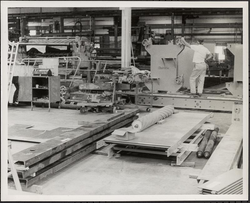 Machines inside Clark Aiken - Digital Commonwealth