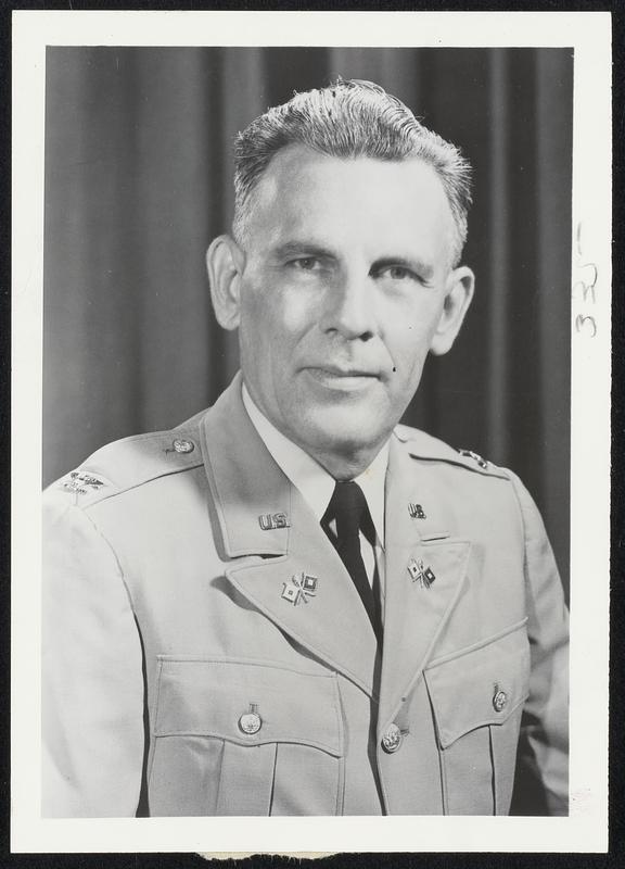 Col. D. L. Adams Assigned to N.U. Col. Donald L. Adams, 51 a veteran of ...