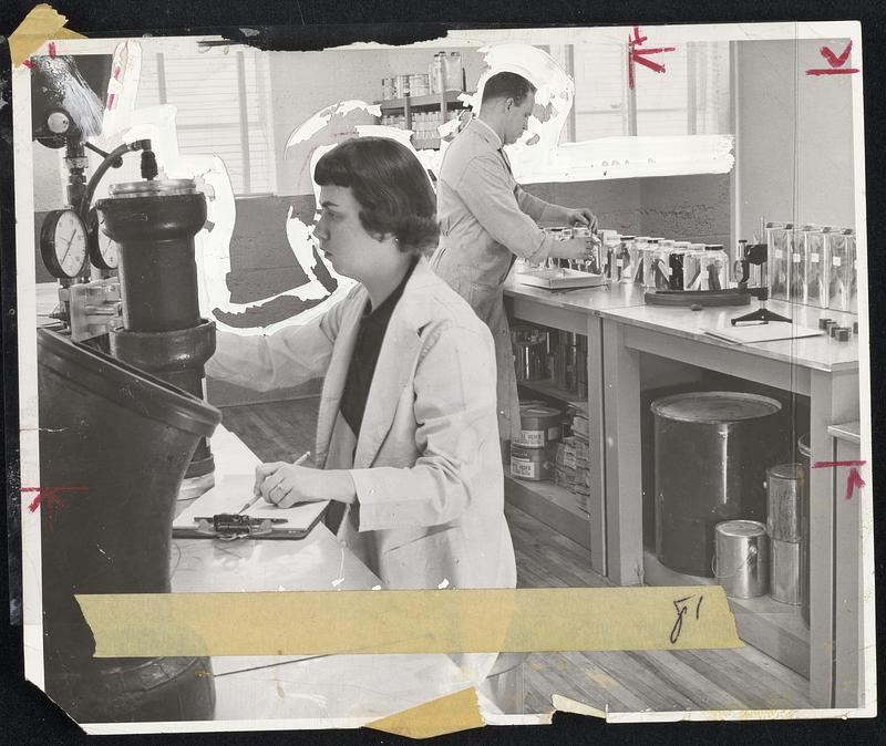 At Chemical Products Corp., East Providence, R.I. Research chemist ...