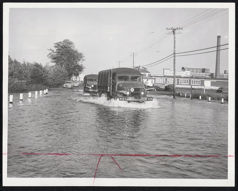 Semi-Amphibian Vehicles were these Army trucks splashing through the ...
