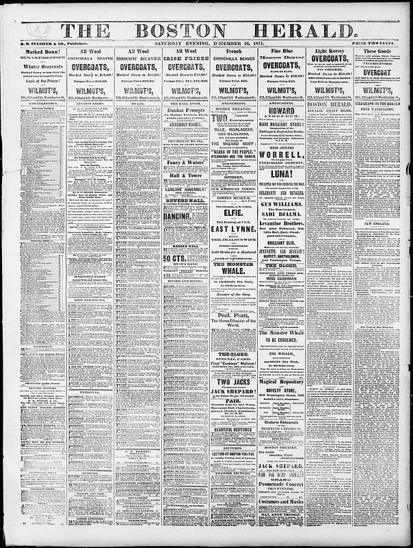 The Boston Herald. December 16, 1871 - Digital Commonwealth