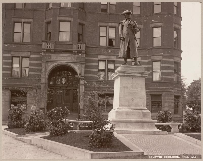 Paul W. Bartlett. Statue of Gen. Joseph Warren. Warren St., Roxbury ...