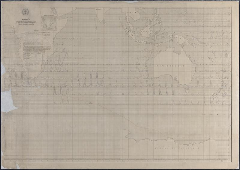 Maury's Wind and Current Chart, Whale Sheet - Digital Commonwealth