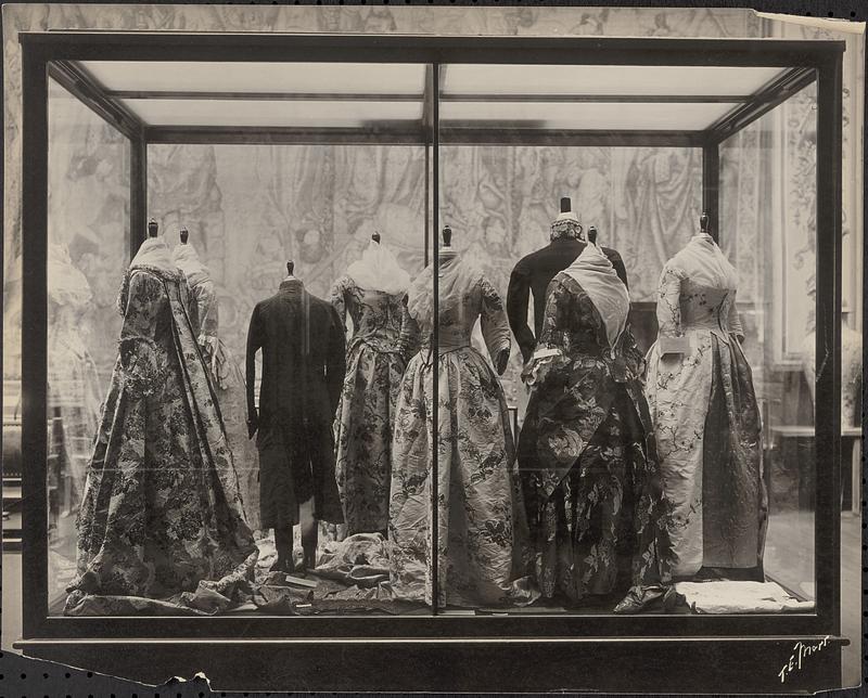 Display case with costumes, Museum of Fine Arts, Boston - Digital ...