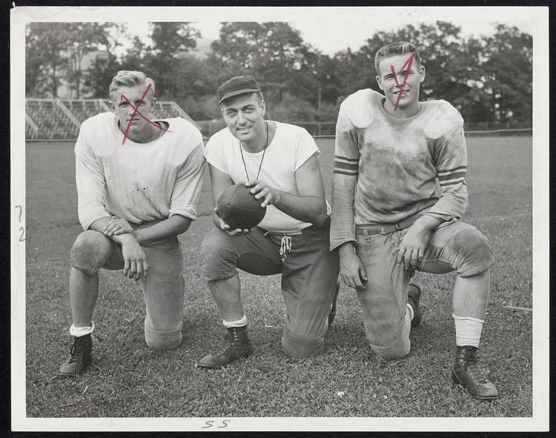 New on the Job-And doing a good job, too, is Andy Scafati (center) the ...