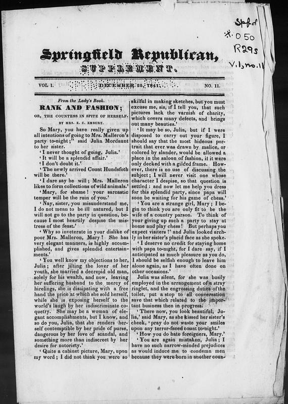 Springfield Republican - Digital Commonwealth