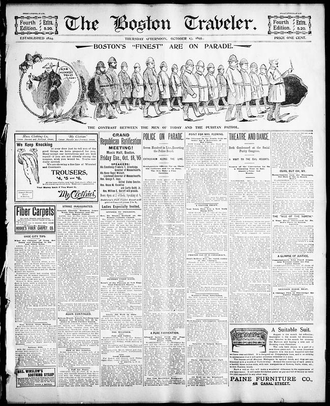 The Boston Traveler. October 17, 1895 - Digital Commonwealth