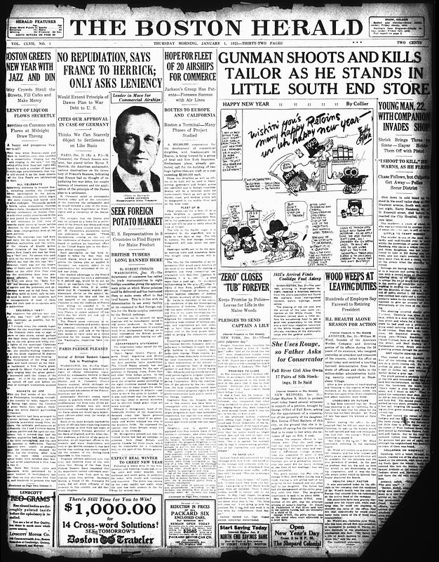 Boston Herald. January 01, 1925 - Digital Commonwealth